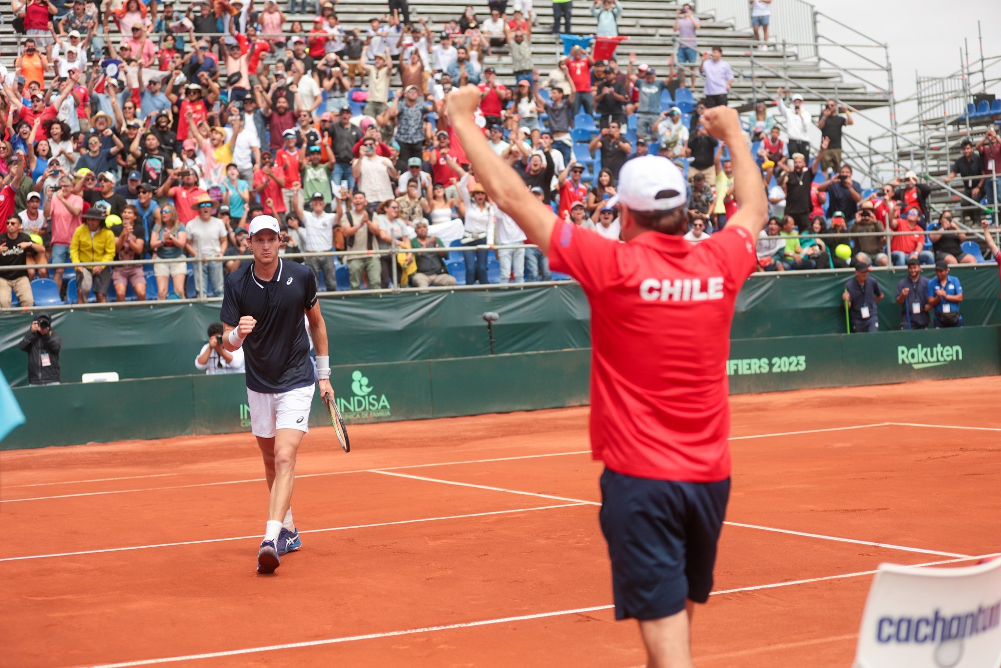 Primer día de la Copa Davis en La Serena repartió triunfos entre Chile ...